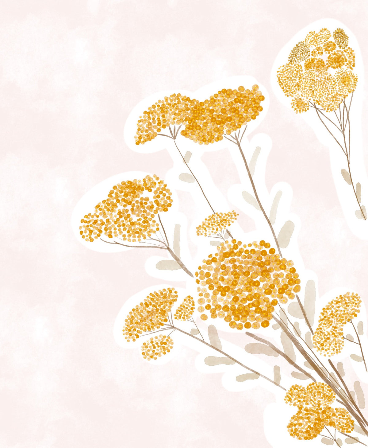 Yellow Flowers — Poplar Paper Co.